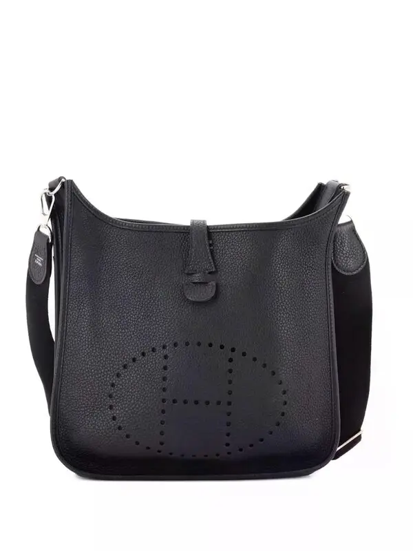 Hermès Evelyn Bag Gen Iii Clemence Pm Crossbody Bag - Black