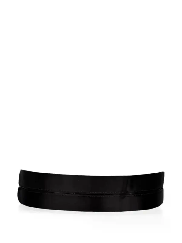 LANVIN Wide Satin Belt