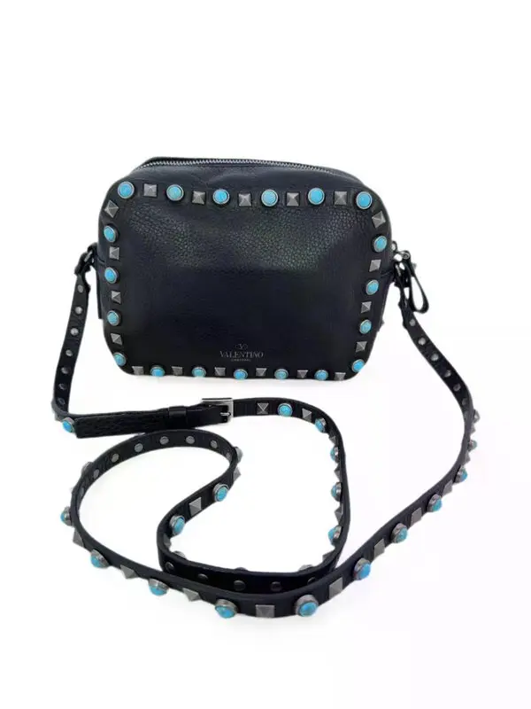 Valentino Garavani 2010s Rolling Rockstud Camera Bag