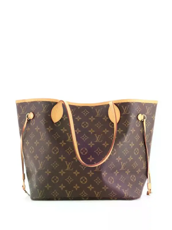 LOUIS VUITTON Neverfull Nm Monogram Canvas Mm Tote Bag