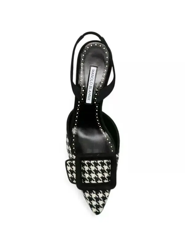 Manolo Blahnik Mayslibi Pointed-toe Pumps