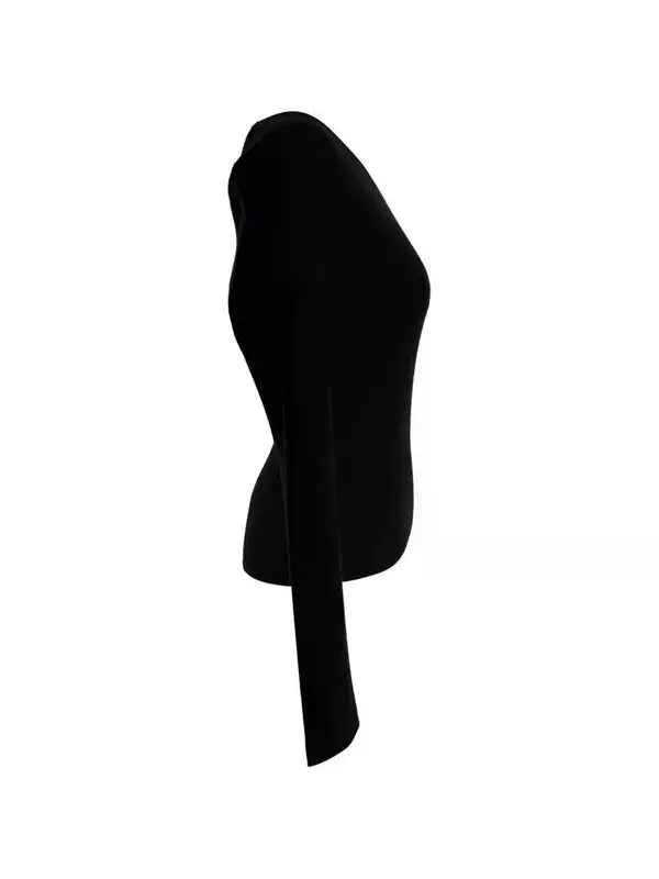 Michael Kors One-shoulder Long Sleeve Sweater
