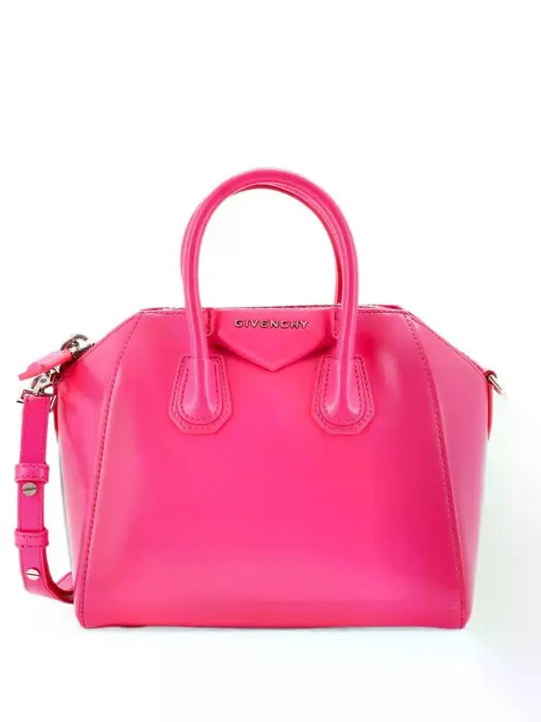 Givenchy Antigona Bag Glazed Leather Mini Satchel