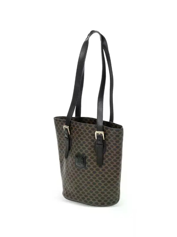 Celine Macadam Buckle Tote Bag