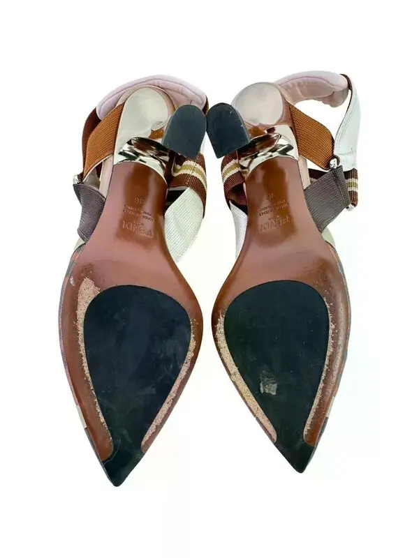 Fendi Colibri Ff-print Pumps