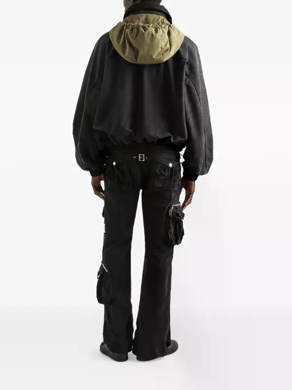 Dolce & Gabbana Waxed Natté Bomber Jacket