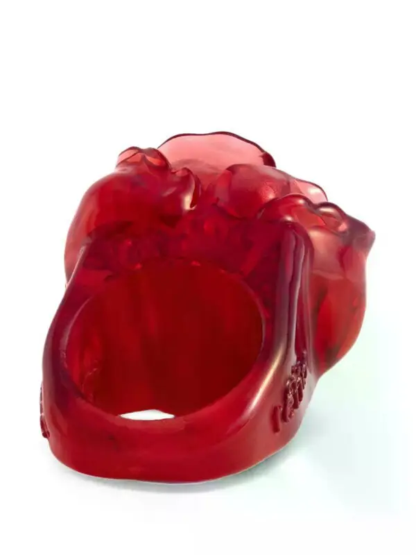 LA MANSO X Teteier Mini Chrysler Imperia Ring - Red