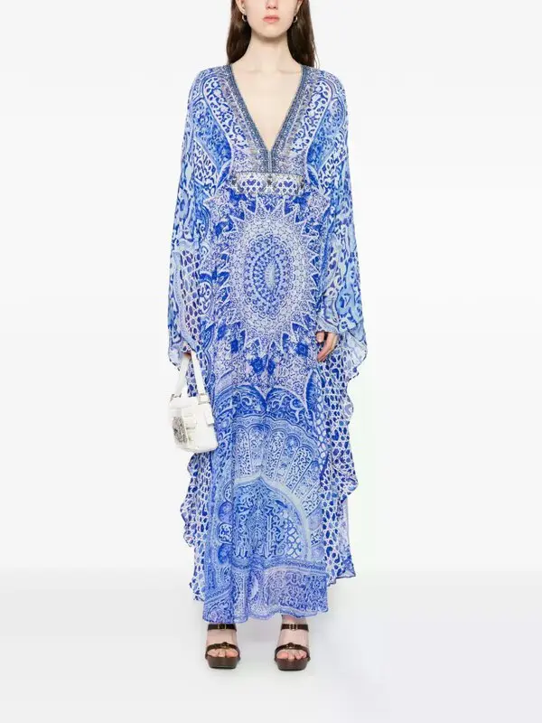 Camilla Graphic-print Maxi Dress