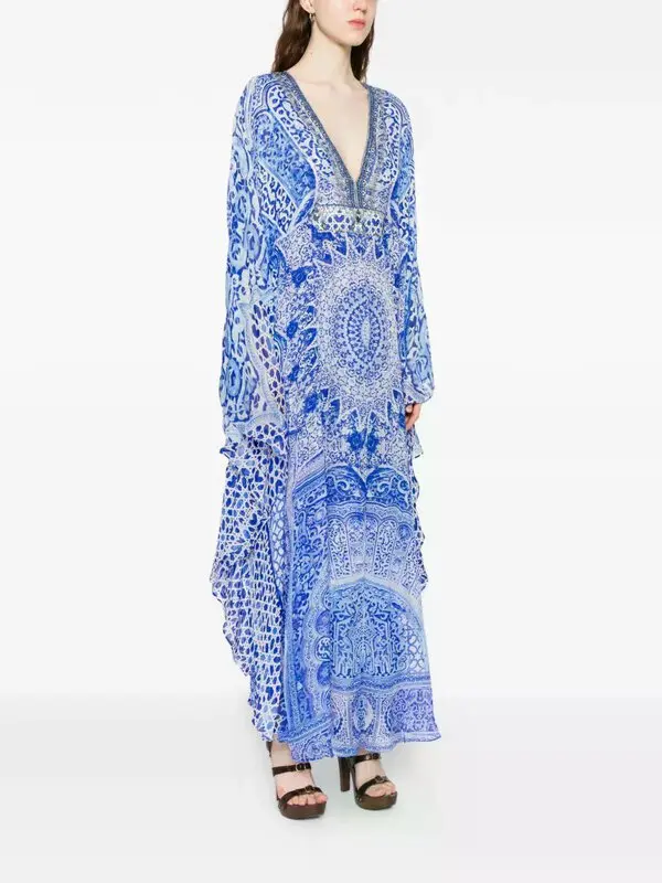 Camilla Graphic-print Maxi Dress
