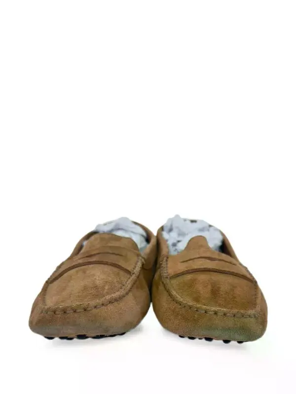 TOD'S Slip-on Style Suede Loafers