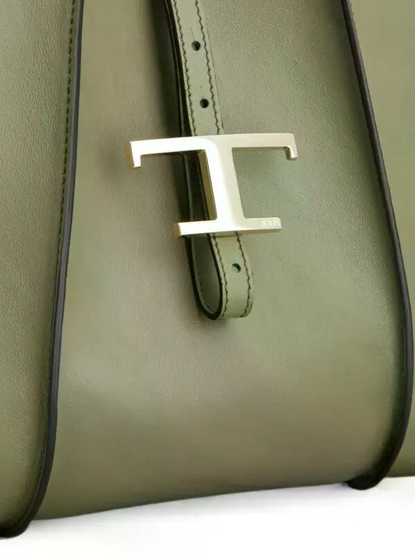 TOD'S T Timeless Shopping Bag In Leather Small