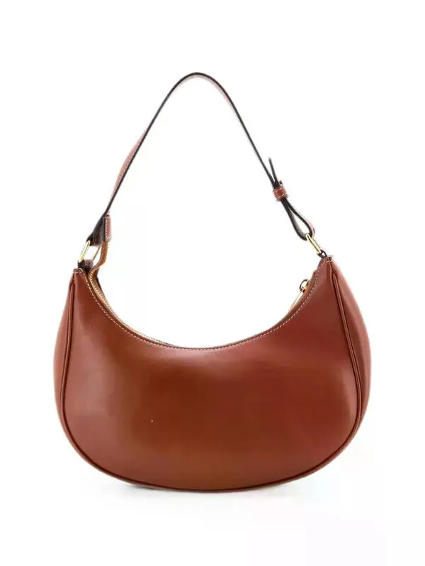 Celine Ava Bag Triomphe Embroidery Leather Shoulder Bag