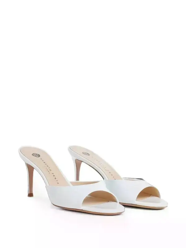 Roberto Festa Patent Leather Heeled Sandals