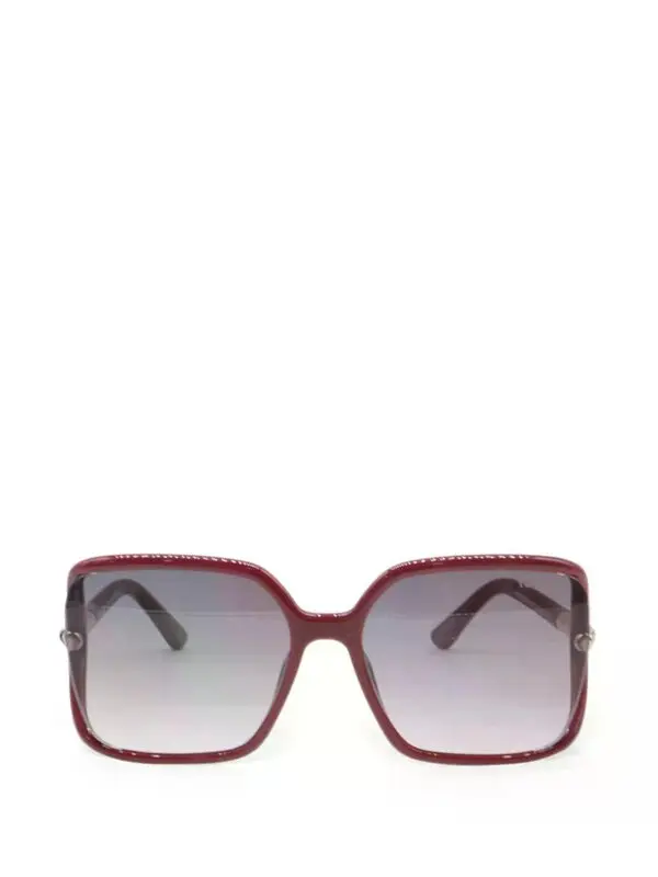 TOM FORD Solange-02 Square Sunglasses - Red