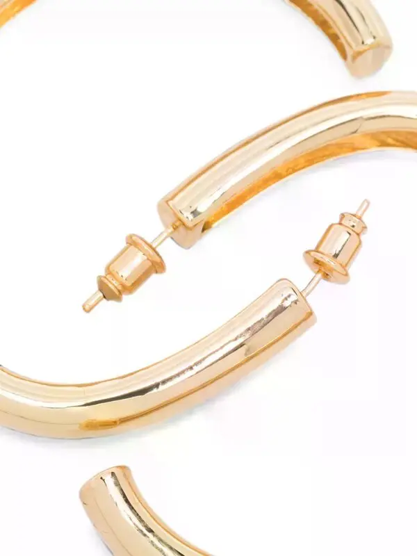JOSEPH Bean Xl Organic-shape Hoop Earrings
