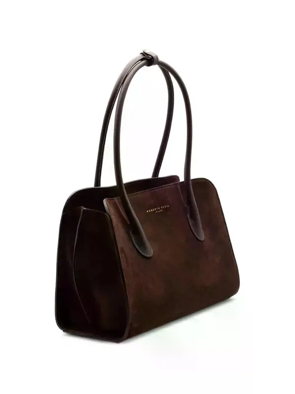 Roberto Festa Medium Zeta Suede Tote Bag