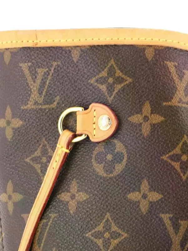 LOUIS VUITTON Neverfull Nm Monogram Canvas Mm Tote Bag