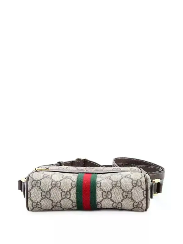 Gucci Ophidia Shoulder Bag Gg Coated Canvas Mini Crossbody Bag