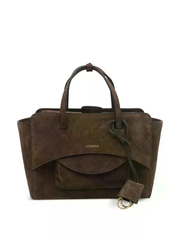 HIDESINS Flap M Suede Tote Bag