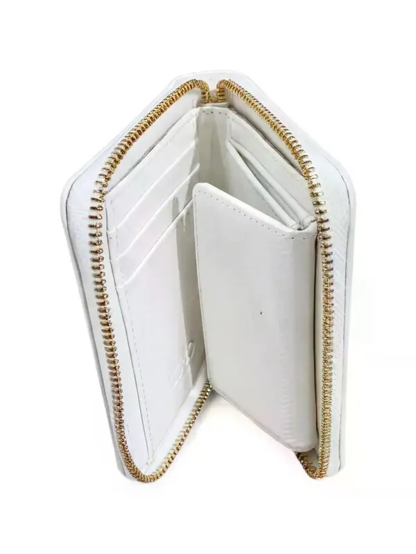 Liu Jo Logo-embossed Zip-around Wallet - White