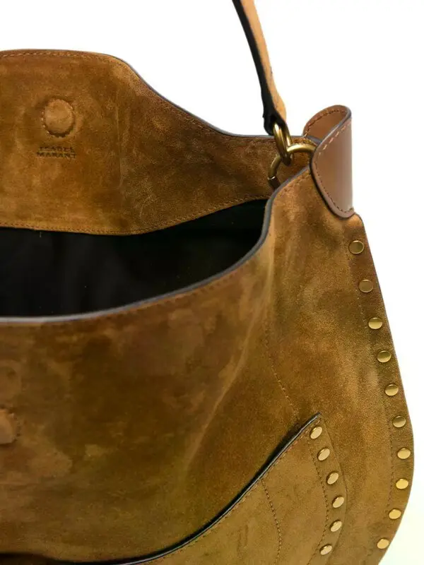 Isabel Marant Étoile Studded Suede Shoulder Bag