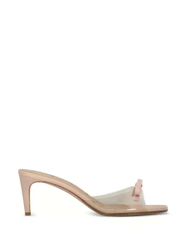 Red Valentino Bow-detail Transparent Mules