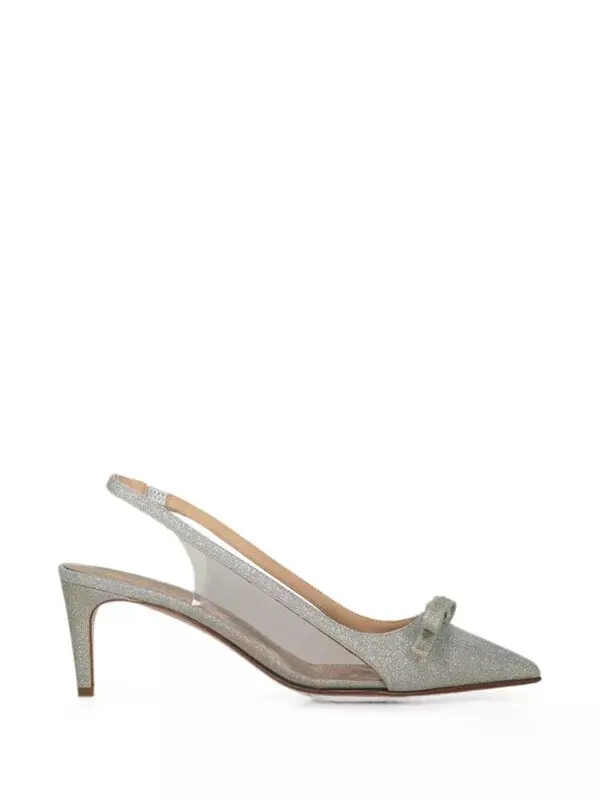 Red Valentino Bow-detail Slingback Pumps
