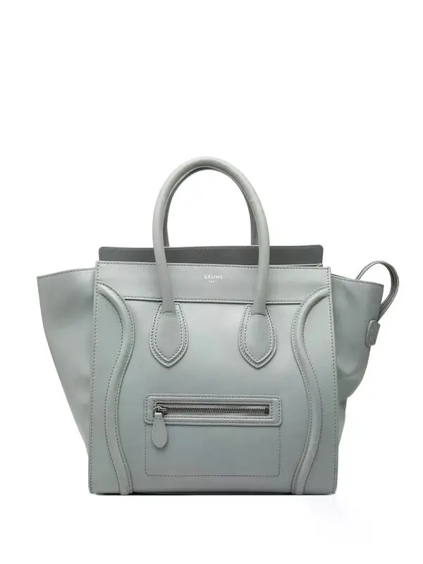 Celine 2013 Mini Leather Luggage Tote Bag