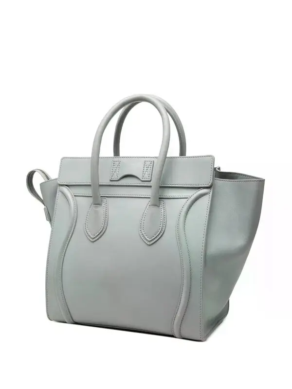 Celine 2013 Mini Leather Luggage Tote Bag