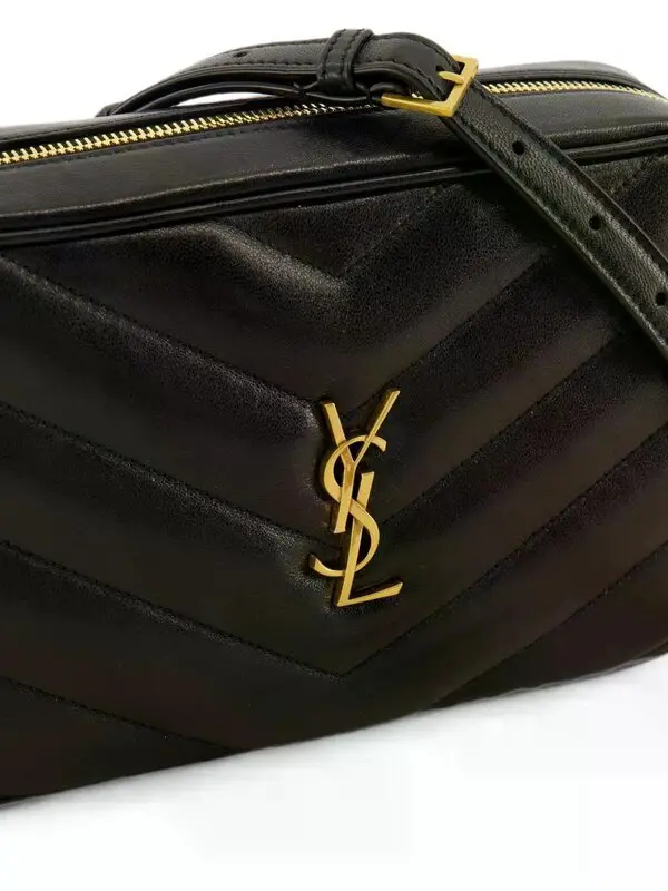 Saint Laurent Loulou Camera Bag In Matelassé Lambskin