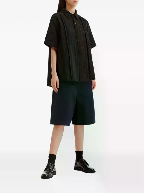 ADER ERROR Logo-patch Cotton Shorts