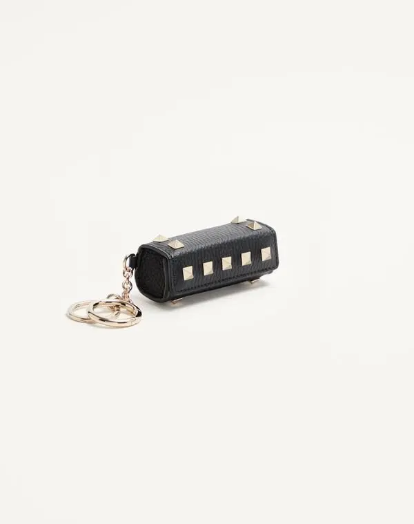Valentino Garavani Rockstud Charm In Grainy Calfskin