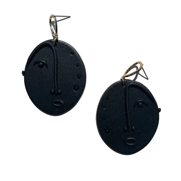 BABALOO JEWELRY Luna Statement Dangle In Midnight