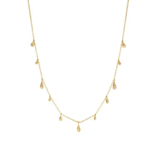 VANCHI Rhea Molten Cascade Necklace
