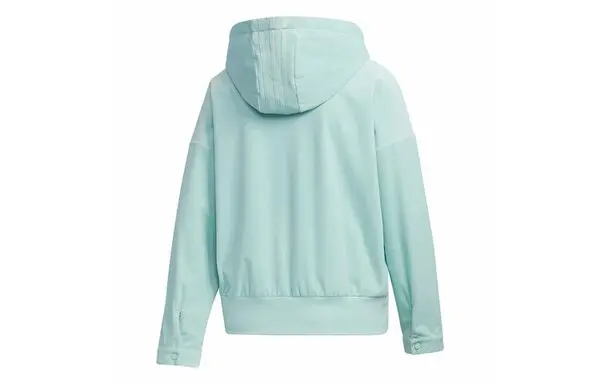Adidas Velour Full-zip Hooded Jacket