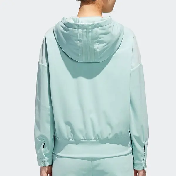 Adidas Velour Full-zip Hooded Jacket