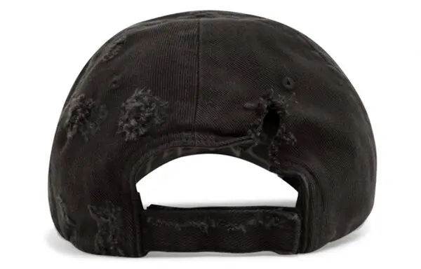 Balenciaga Bb Destroyed Piercing Cap