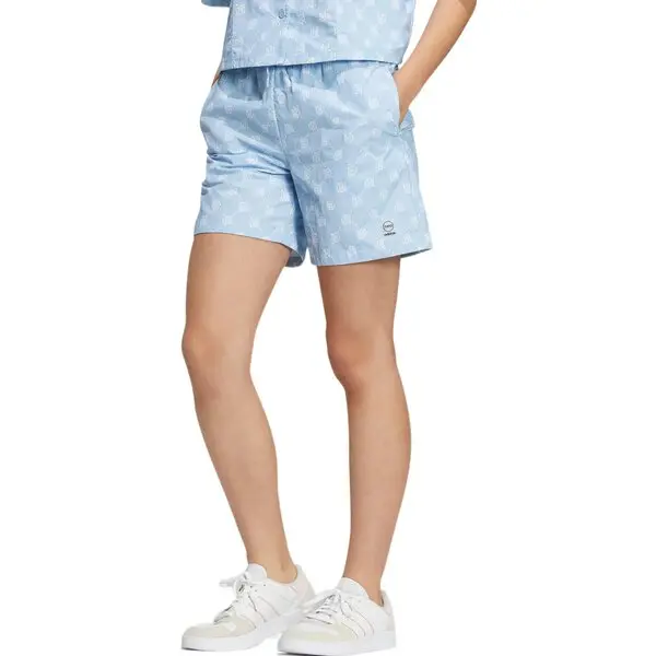 Adidas Neo Pattern Printing Lacing Casual Sports Shorts