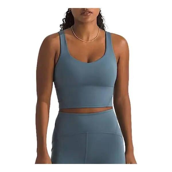 The North Face Jaida Long Line Bra - Granite Grey