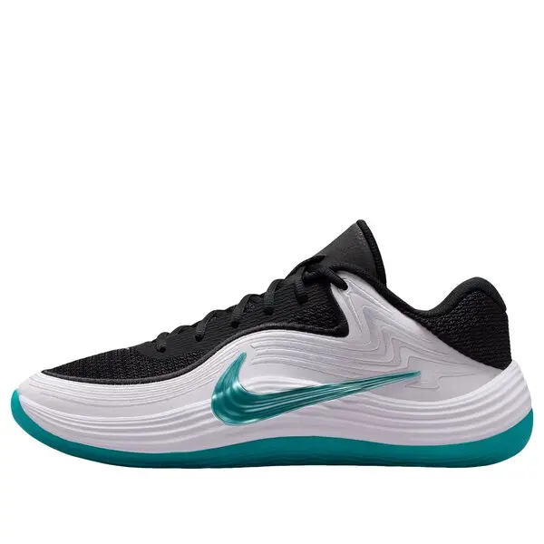 Nike Precision Low Athletic Sneakers - Black/white/dusty Cactus