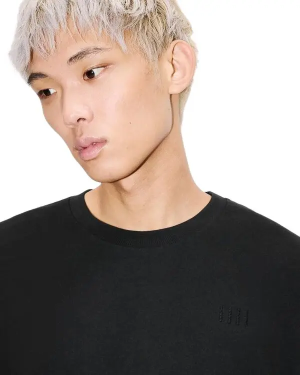 Kenzo Boke Flower 2.0 Embroidered Oversized T-shirt In Cotton - Black