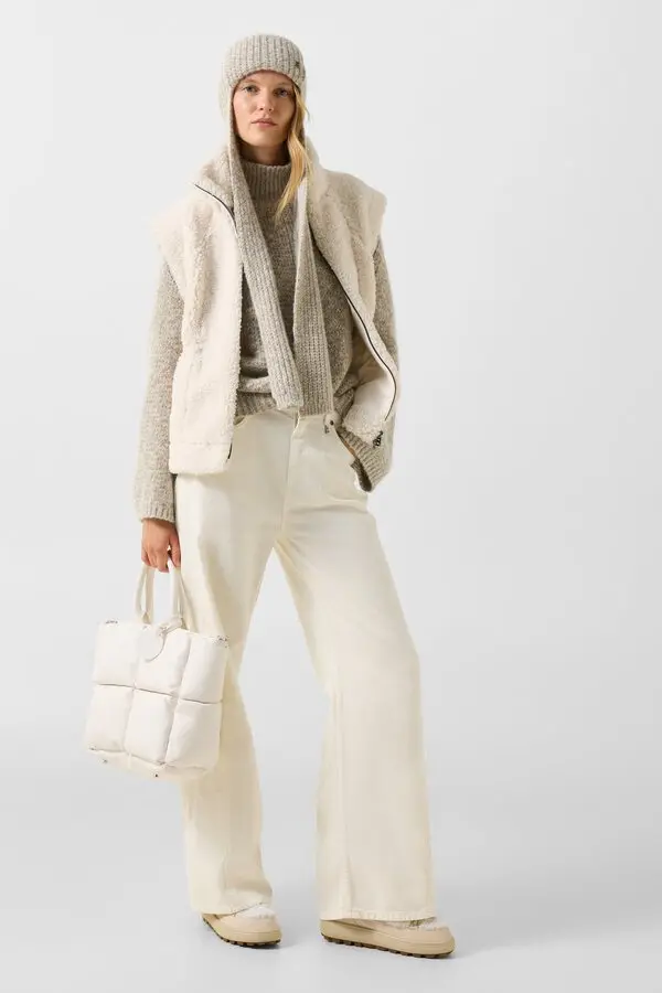 Bogner Svoni Alpaca-mix Pullover - Beige/gray