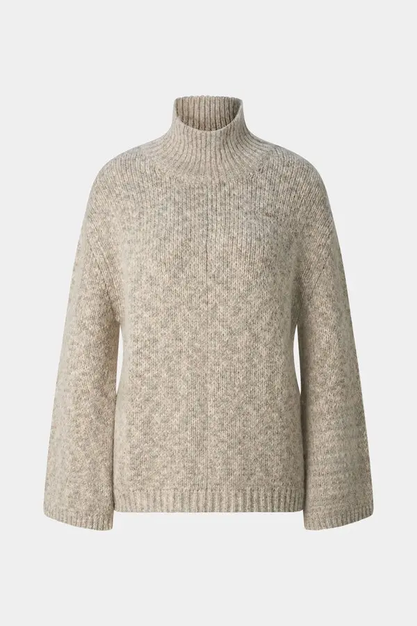 Bogner Svoni Alpaca-mix Pullover - Beige/gray