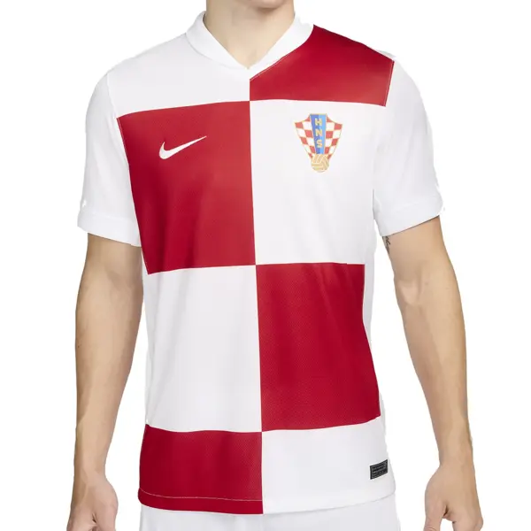 Nike Croatia 24/25 Stadium Home Replica Jersey 'white Red - White/red