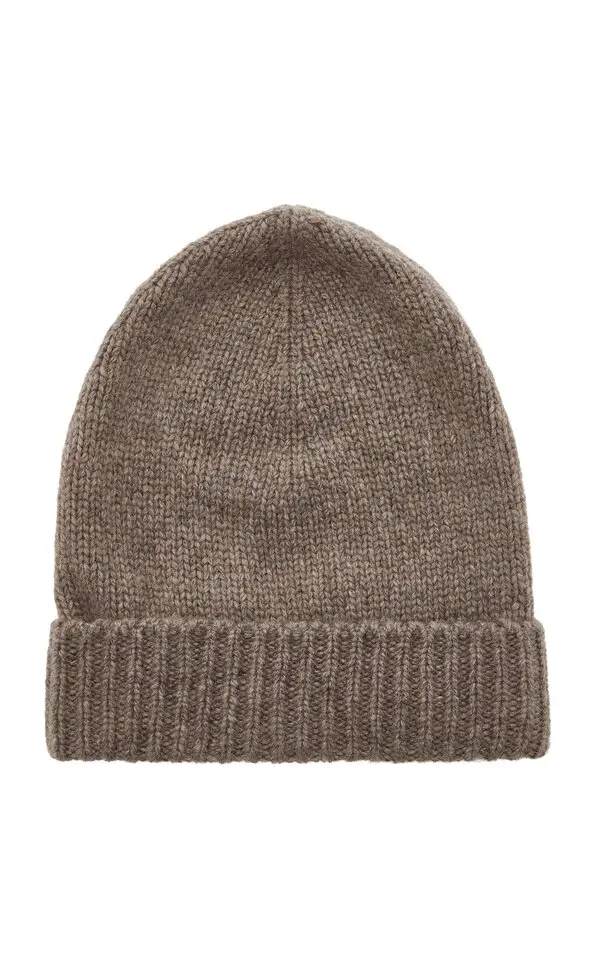 THE ROW Pavir Cashmere Beanie - Grey