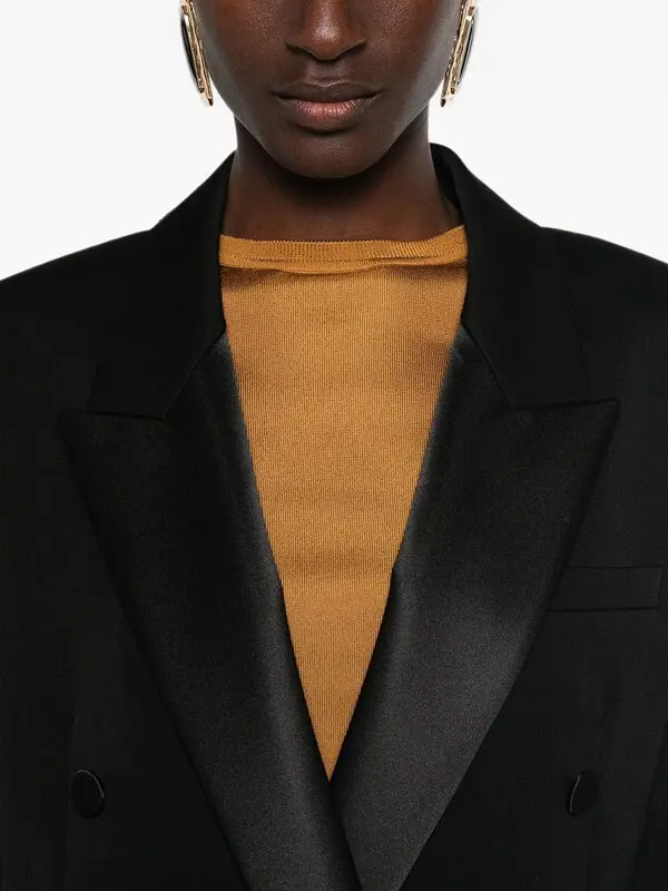 Saint Laurent Wool Double-breasted Blazer