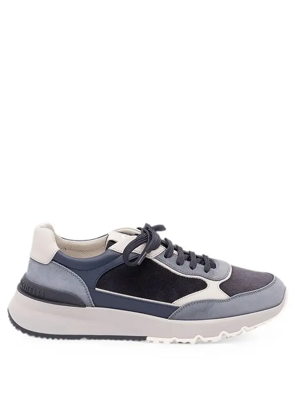 Brunello Cucinelli Runners In Nubuck And Suede