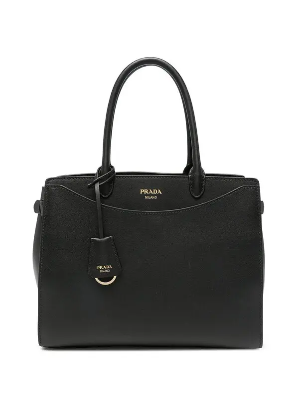 Prada Prelude Large Leather Handbag
