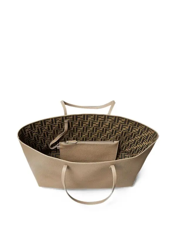 Fendi Roll Shopper In Roman Leather