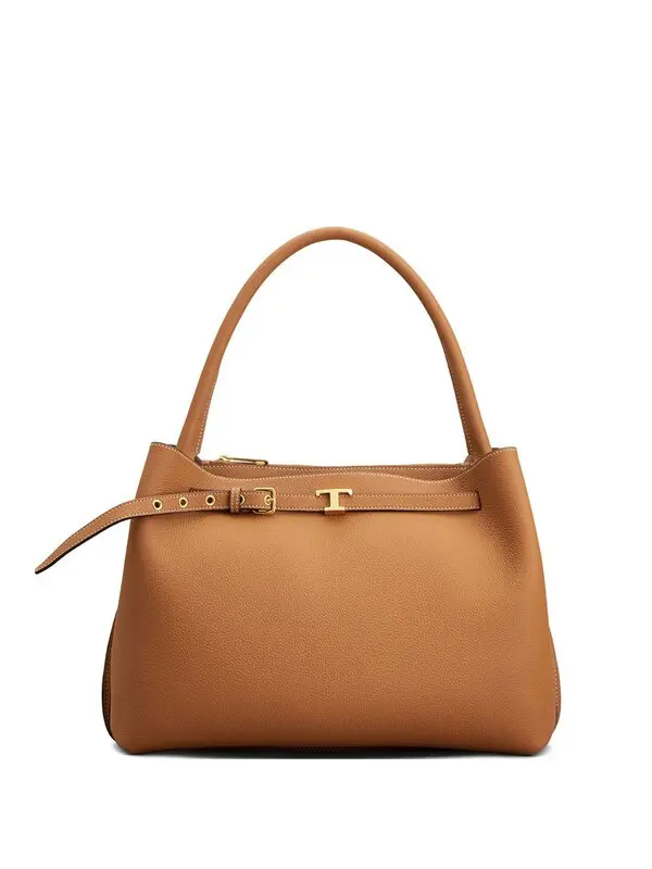 TOD`S Small T Signature Leather Hand Bag